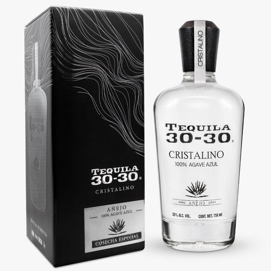 Tequila 30-30 Anejo Cristalino 750ml – Magadan Quima Xalapa
